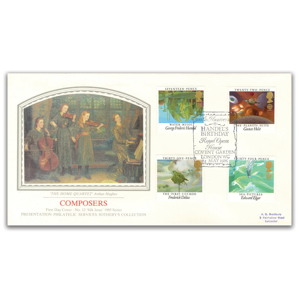 1985 Composers Sotheby's - Covent Garden 1985 Composers Sotheby's - Covent Garden