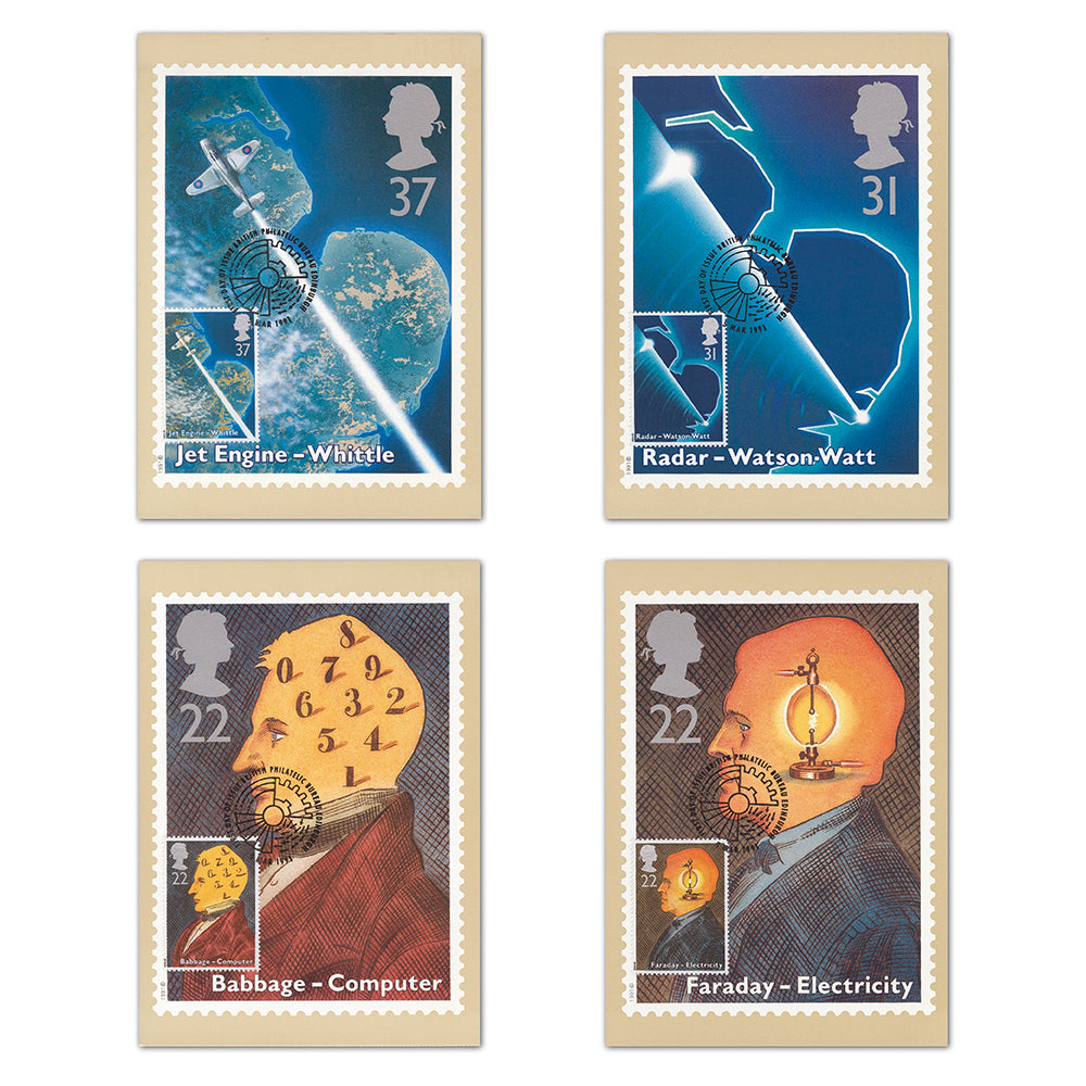 1991 Science PHQ Cads - Set of 4