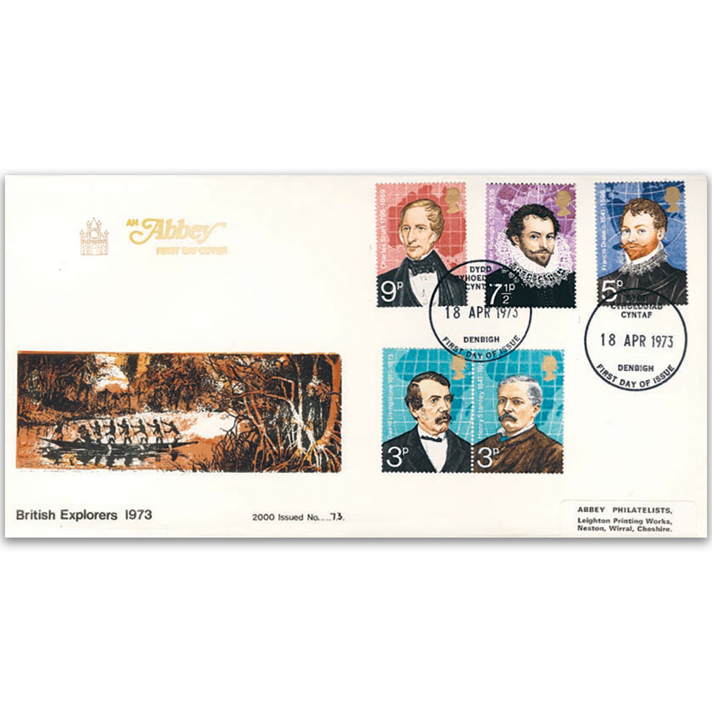 1973 British Explorers - Abbey Cover
