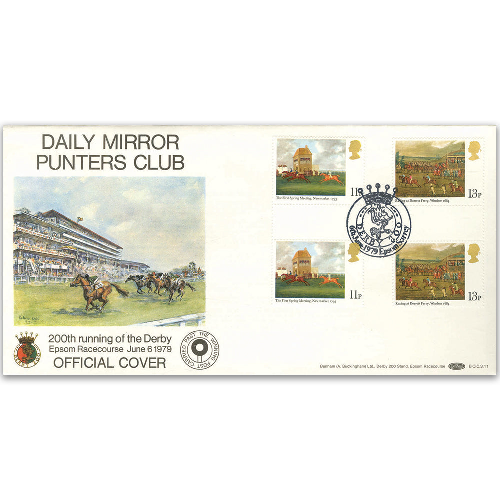 1979 Daily Mirror Punters Club Official g/pairs on 2 covers