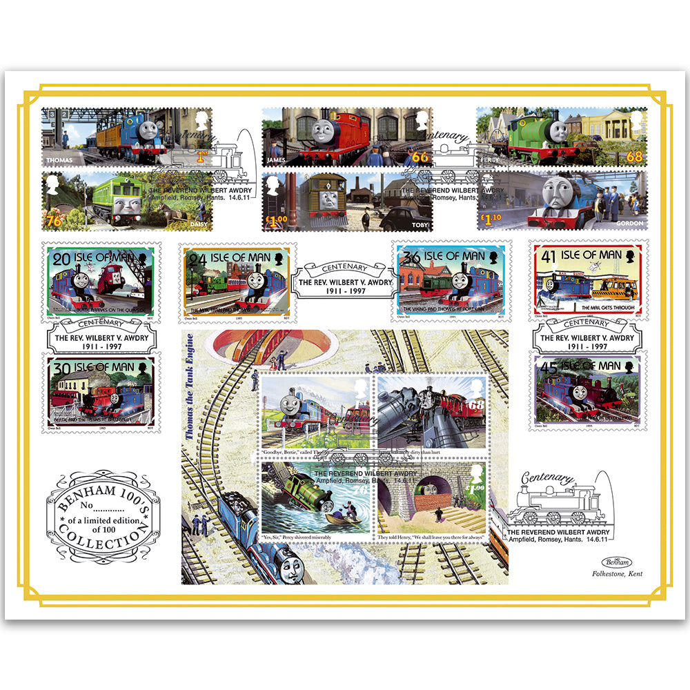 2011 Reverend W. Awdry 100th Benham 100 Cover