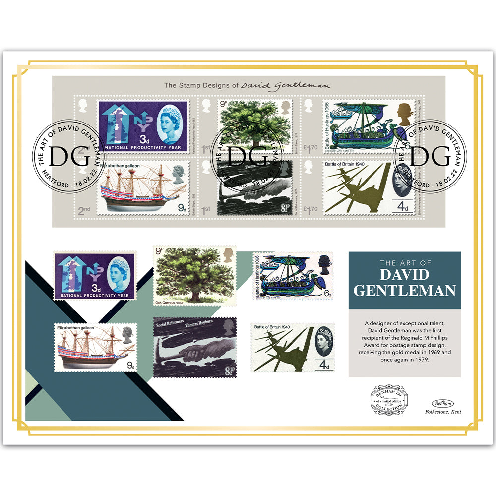 2022 David Gentlemn M/S Benham 100s Cover