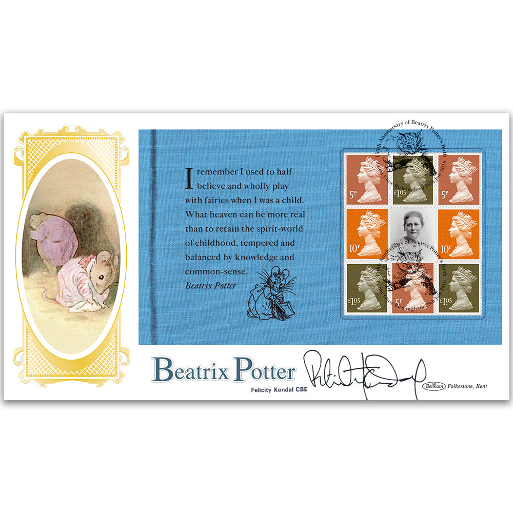 2016 Beatrix Potter PSB BLCS Cover 4 - (P4) Mixed Definitive Pane - Si