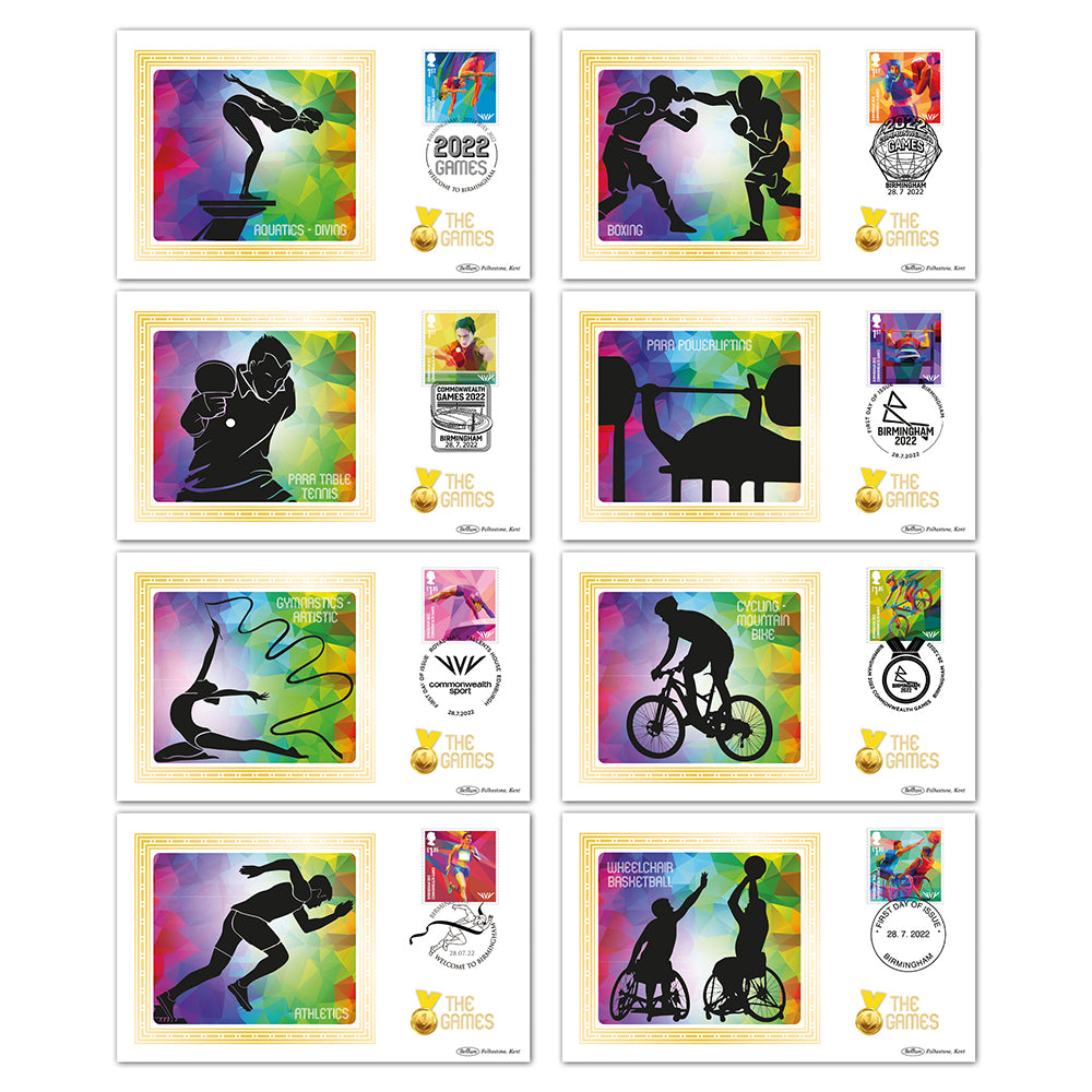 2022 Commonwealth Games Stamps BS Set