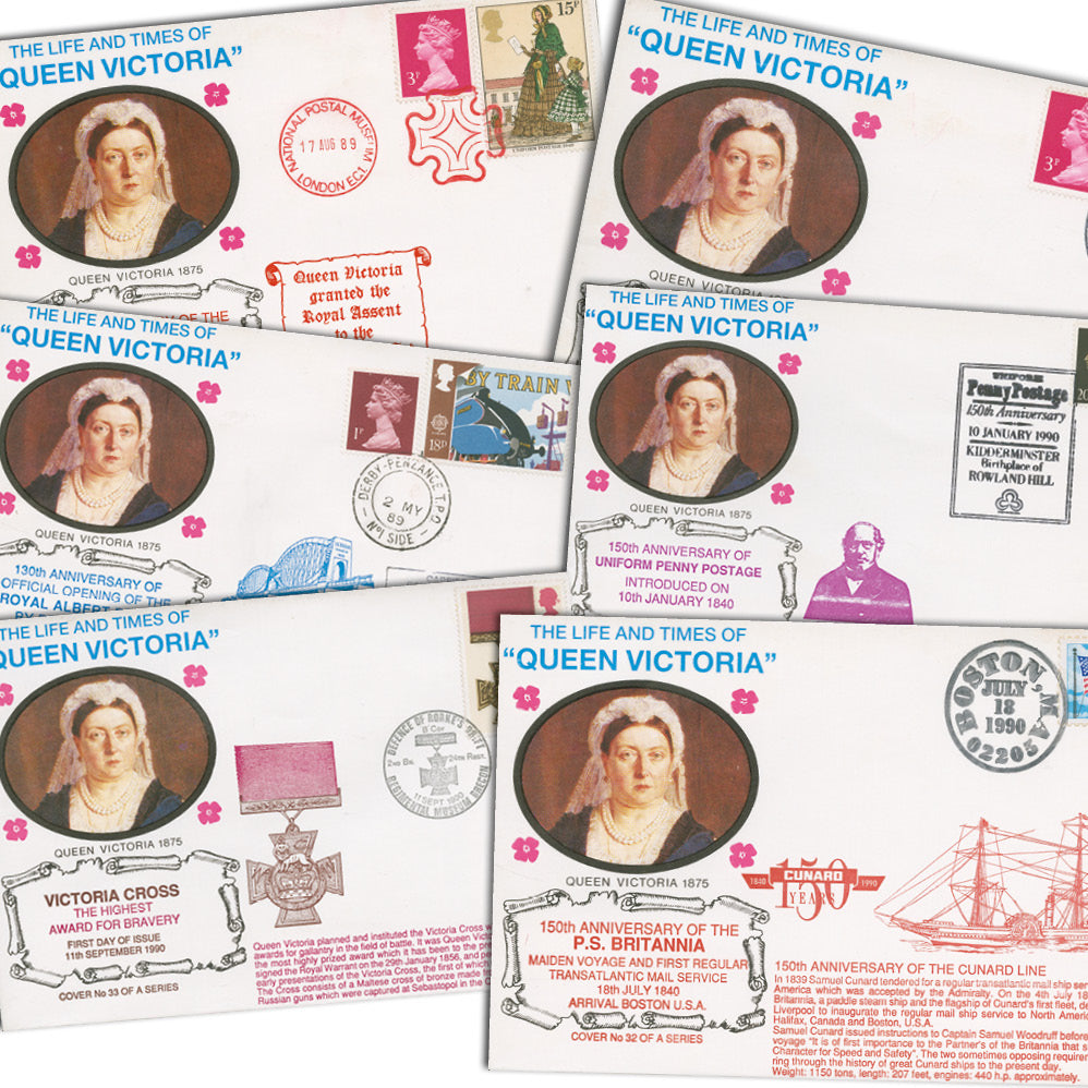 30 Life & Times of Queen Victoria Covers
