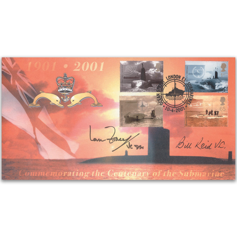 2001 Submarine Centenary - Signed by Ian Fraser VC and Bill Reid VC
