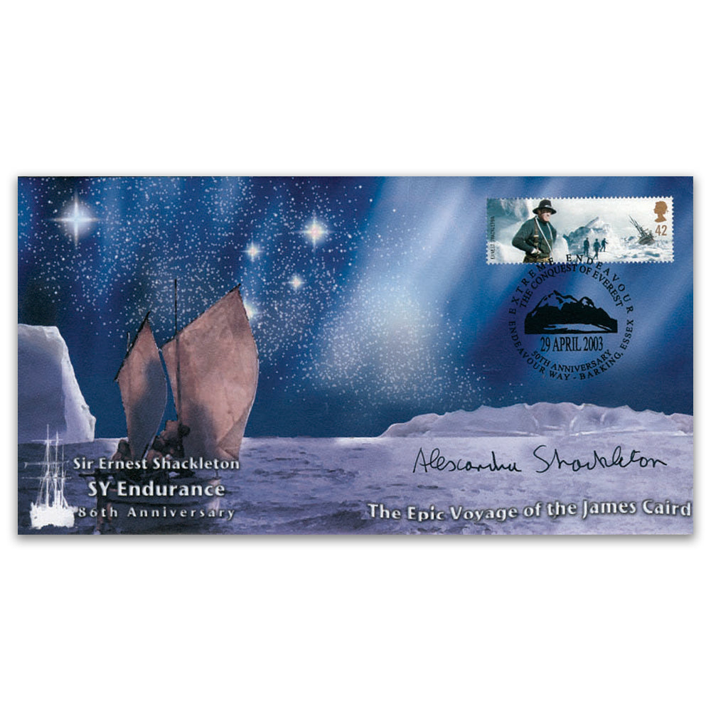 2003 Extreme Endeavours, Shackleton - Signed Alexandra Shackleton