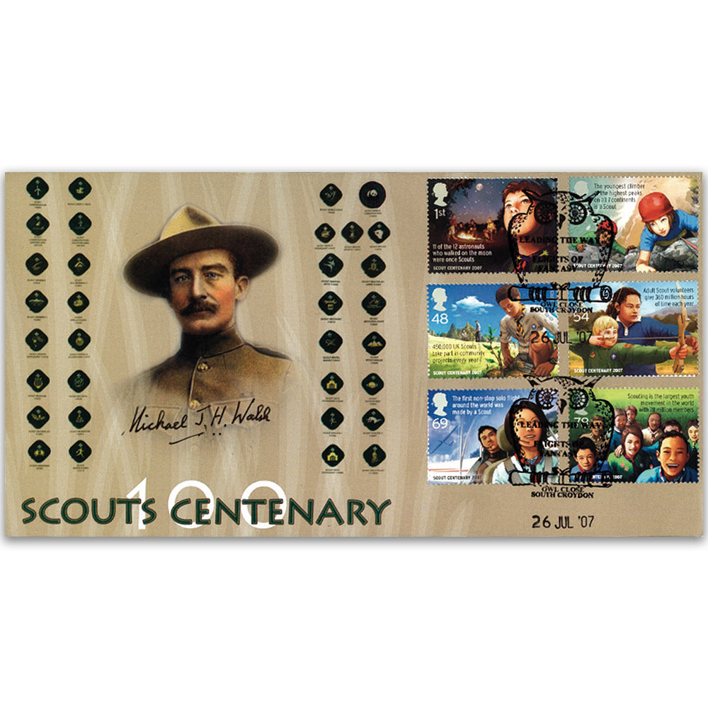 2007 Scouts 100 - Signed by Major General MJH Walsh CB
