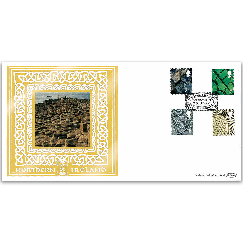 2001 Northern Ireland Pictorial Definitives GOLD 500