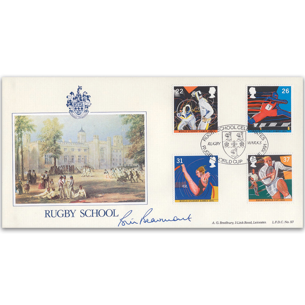 1991 World Student Games LFDC - Rugby School Official - Signed by Bill