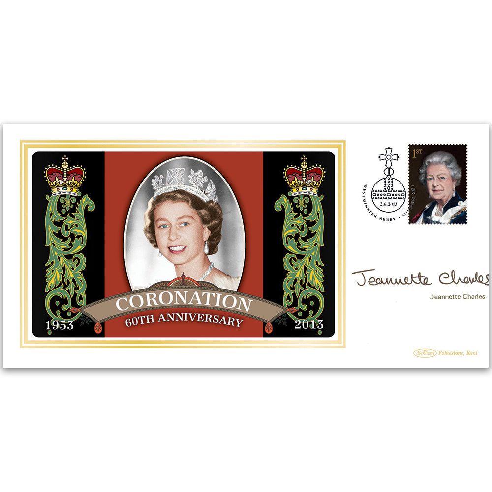 2013 60th Anniversary HM The Queen's Coronation - Signed Jeanette Char