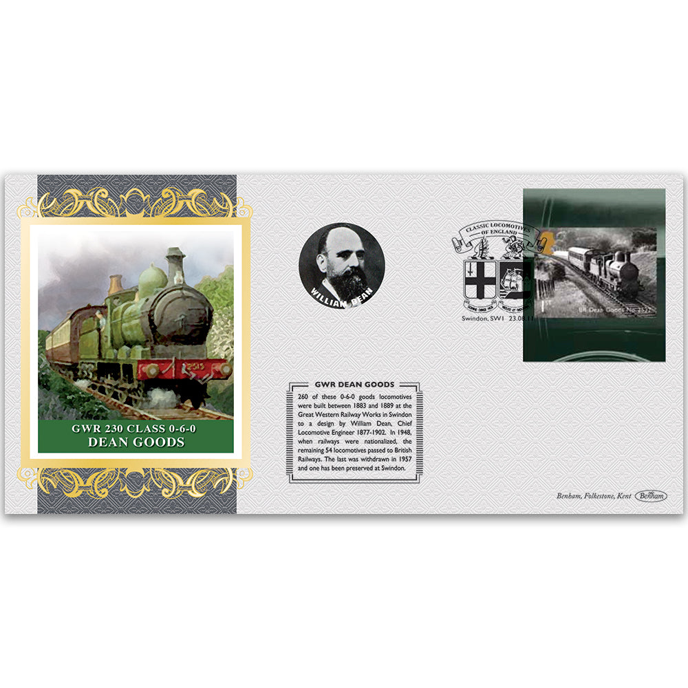 2011 Classic Locomotives of England R/Bklt - GWR 230 Class 0-6-0 Dean