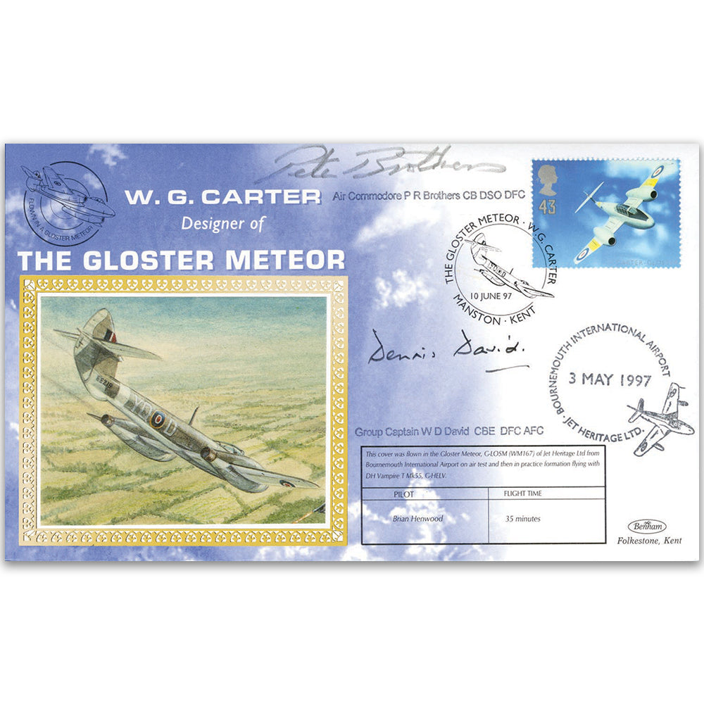 1997 Architects of the Air - Signed by Group Captain Dennis David CBE