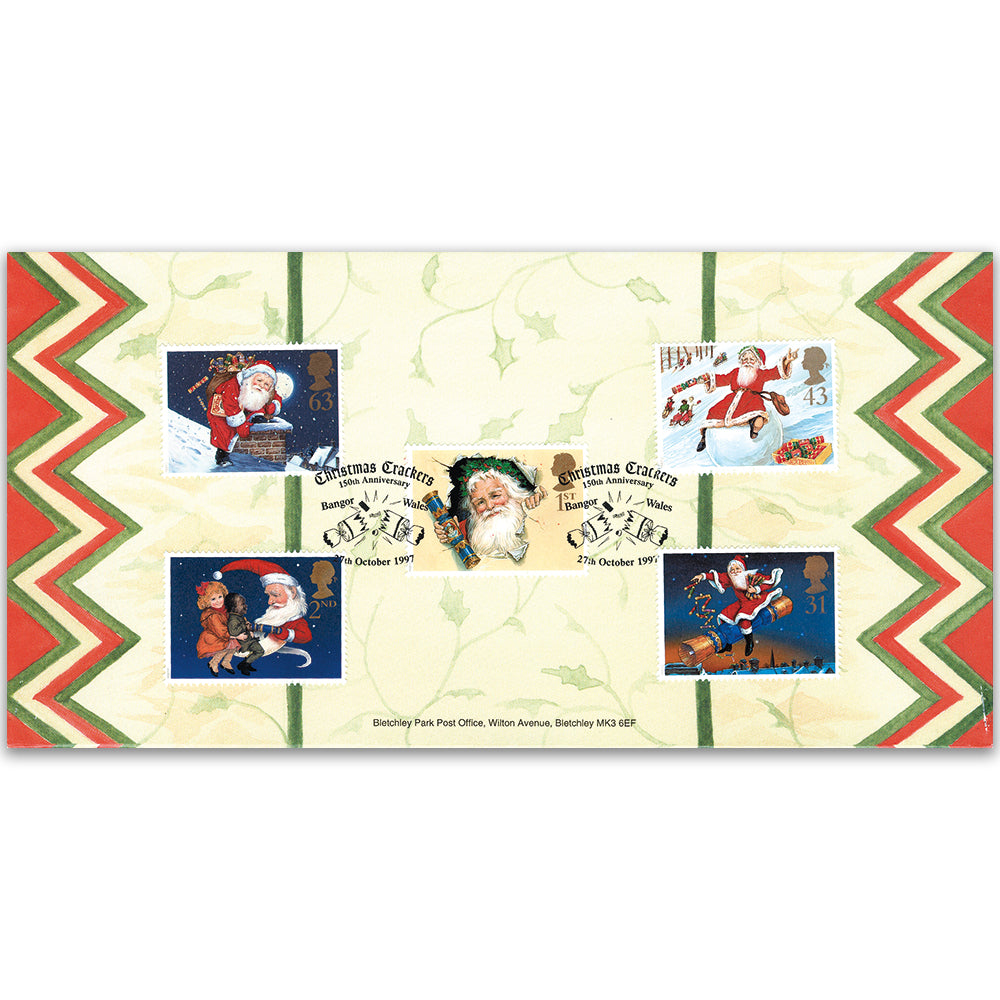 1997 Christmas - Bletchley Park Post Office, Bangor, Wales