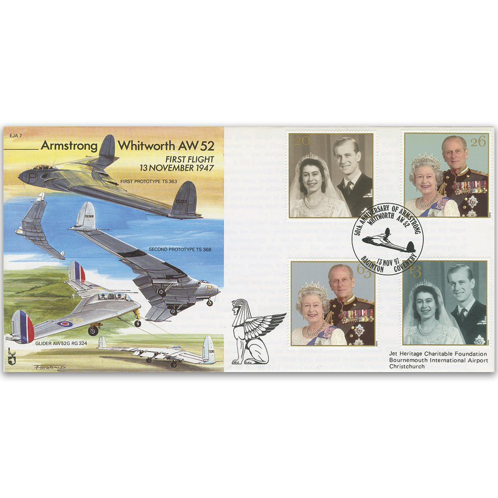 1997 Golden Wedding, RAF JSPCC Offcl. Armstrong Whitworth Baginton
